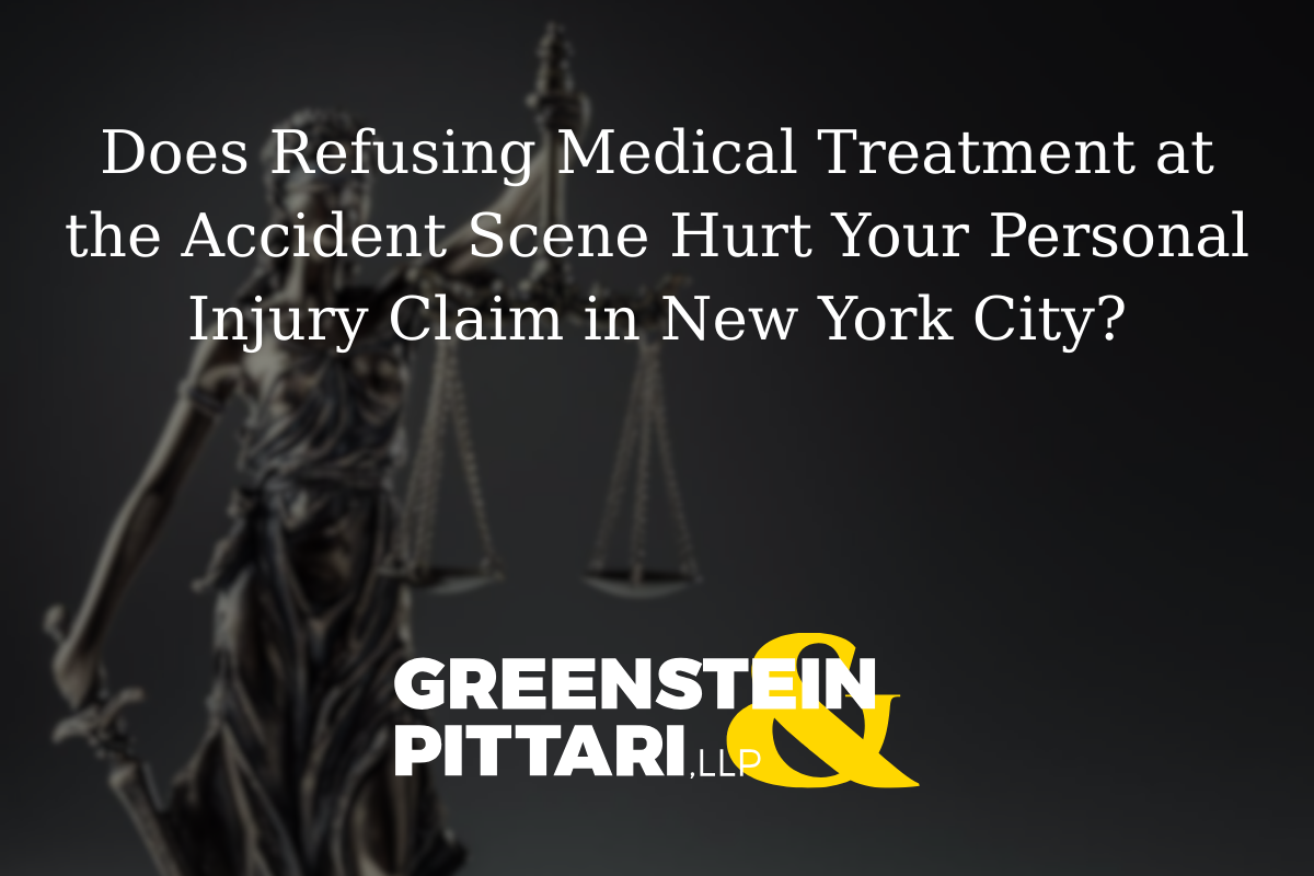 Does Refusing Medical Treatment at the Accident Scene Hurt Your ...